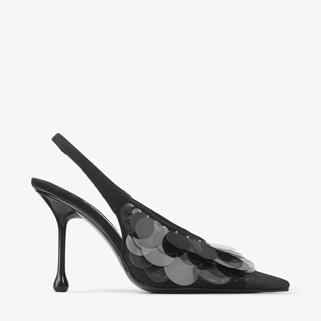 Isa 95 - black/smoke - JIMMY CHOO- Official Site